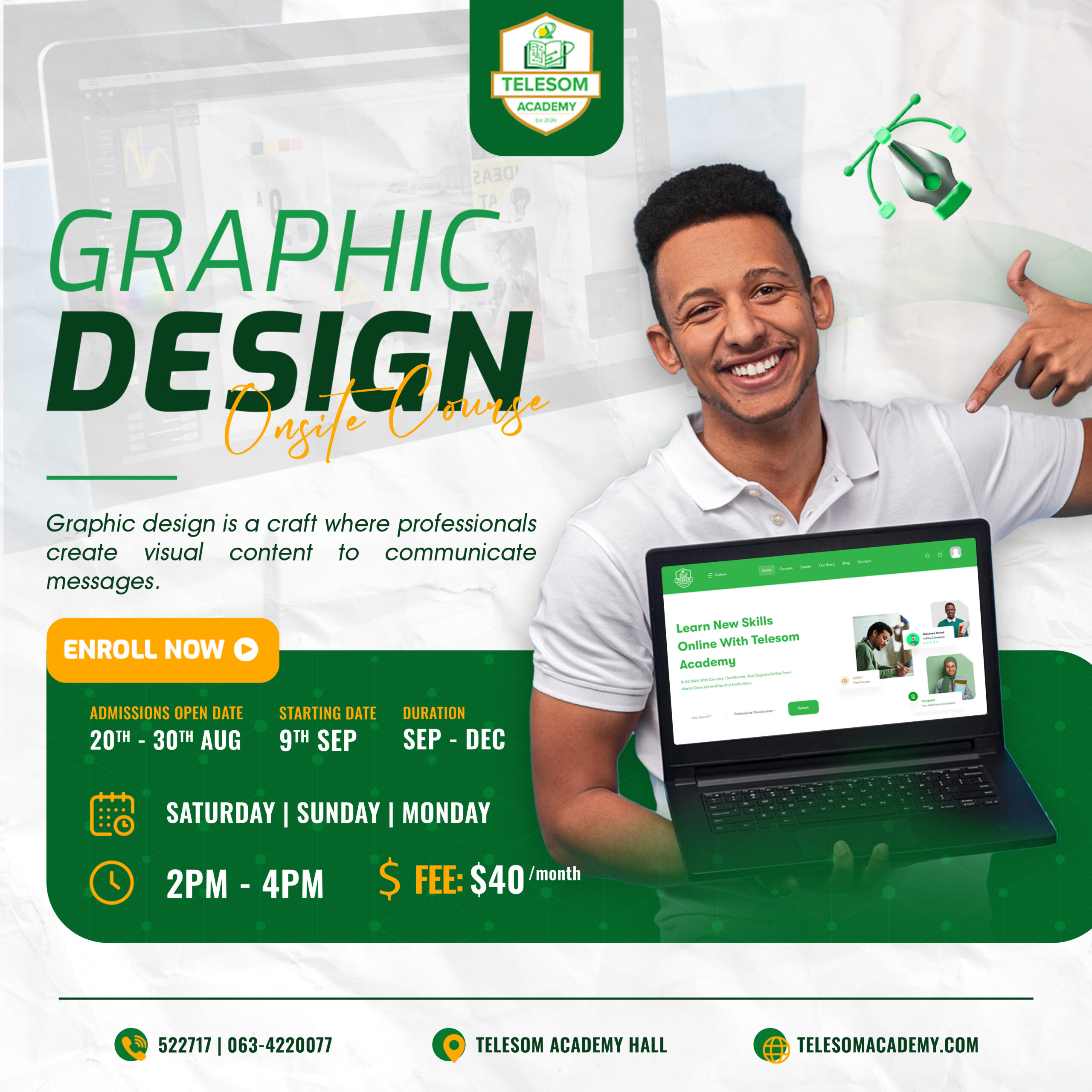 Graphic Design Master Class - Telesom Academy